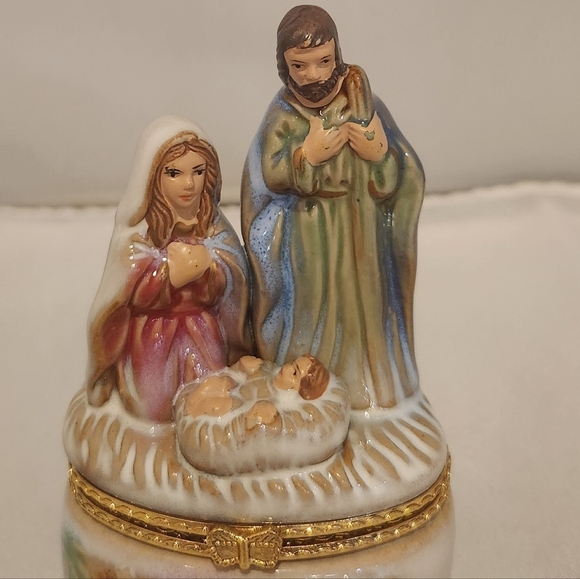 Holiday | Nativity Scene Trinket Box | Poshmark